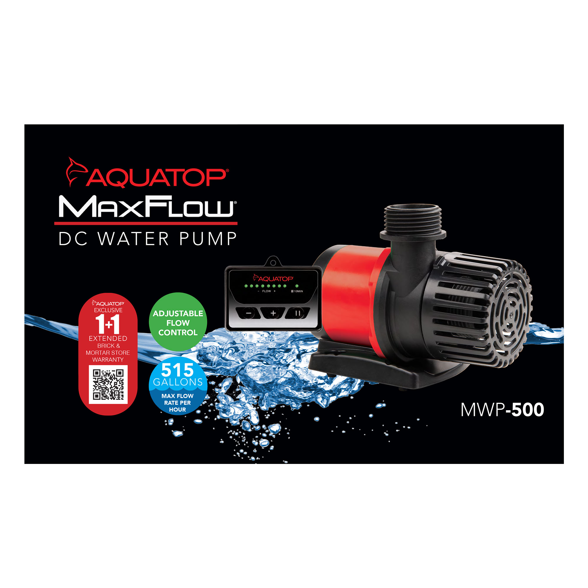 MWP-500 MaxFlow DC Water Pump w/ Controller | TruAqua