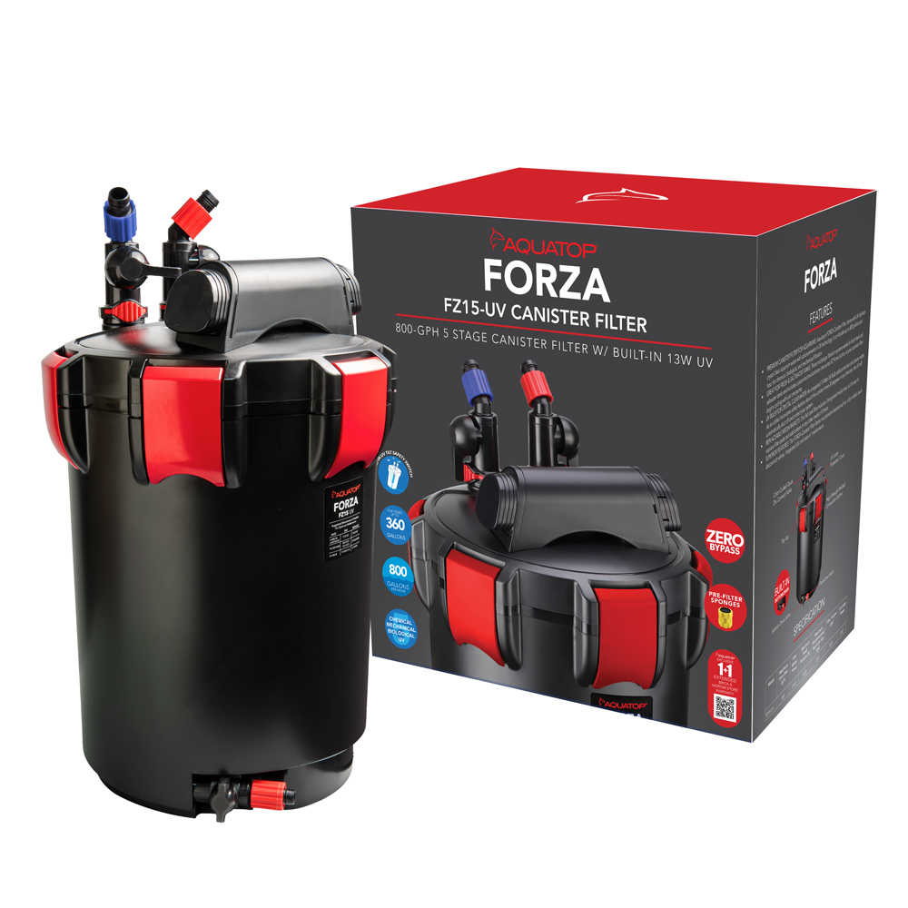 FZ15 FORZA 800 GPH Canister Filter | TruAqua