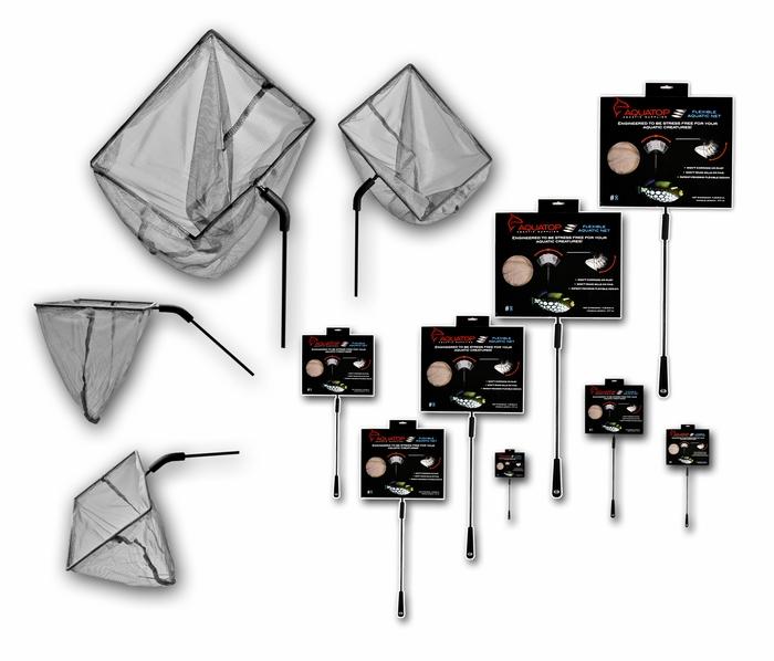 Flexible Small Hole Mesh Aquarium 12" Fish Net | TruAqua